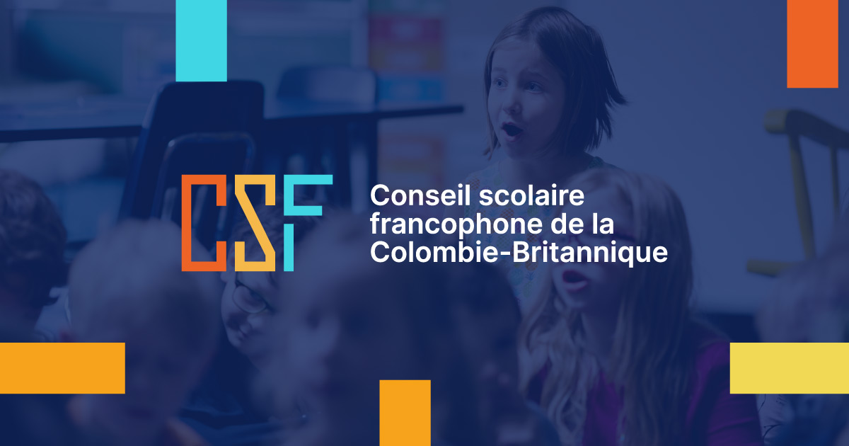 Our schools | Conseil scolaire francophone de la Colombie-Britannique